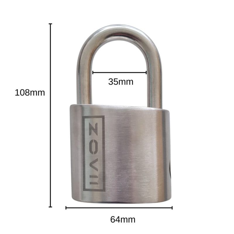 Zovii Alarmed Padlock ZPG10 - Kruz Electric